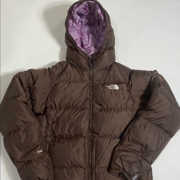 The North Face | Jackets & Coats | Womans Tnf 70 Puffer Coat Brown ...